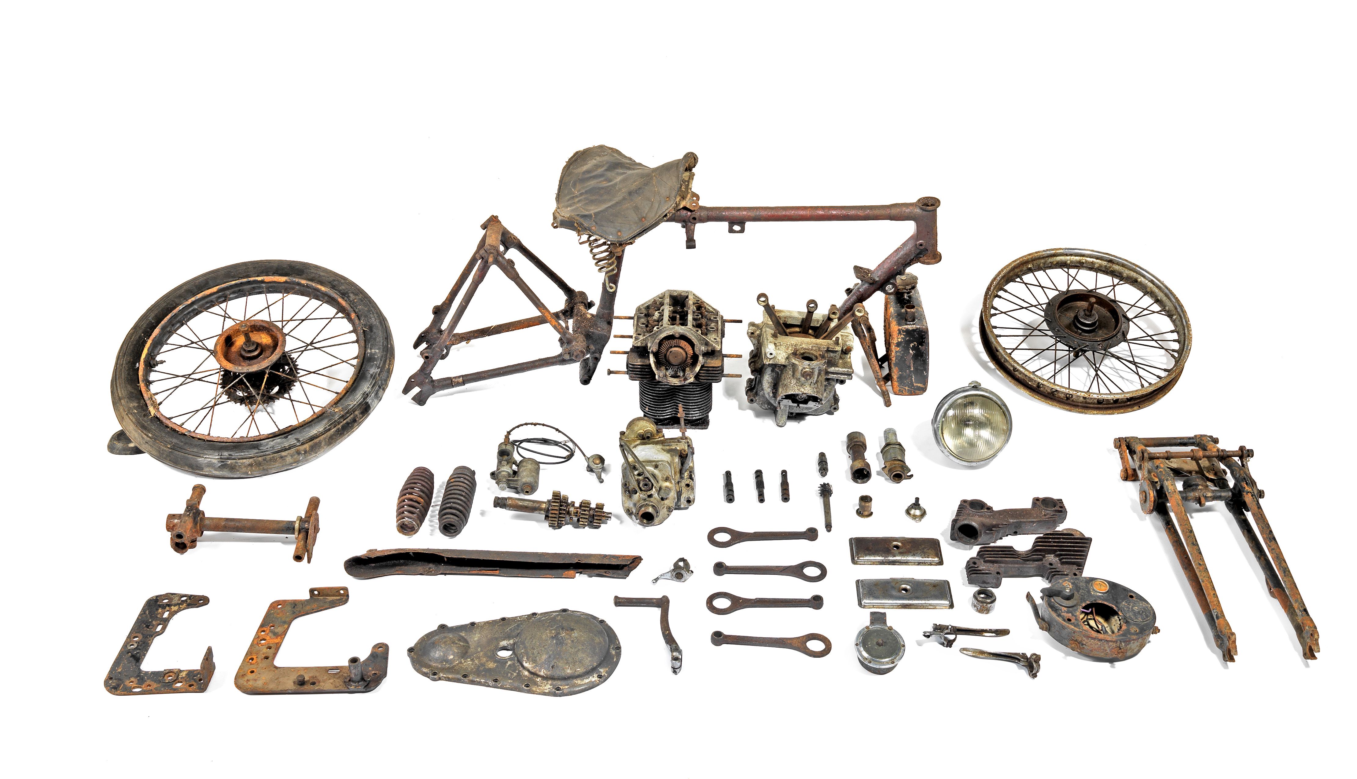 Bonhams Cars : c.1933 Matchless 592cc Silver Hawk Project Frame no. 735