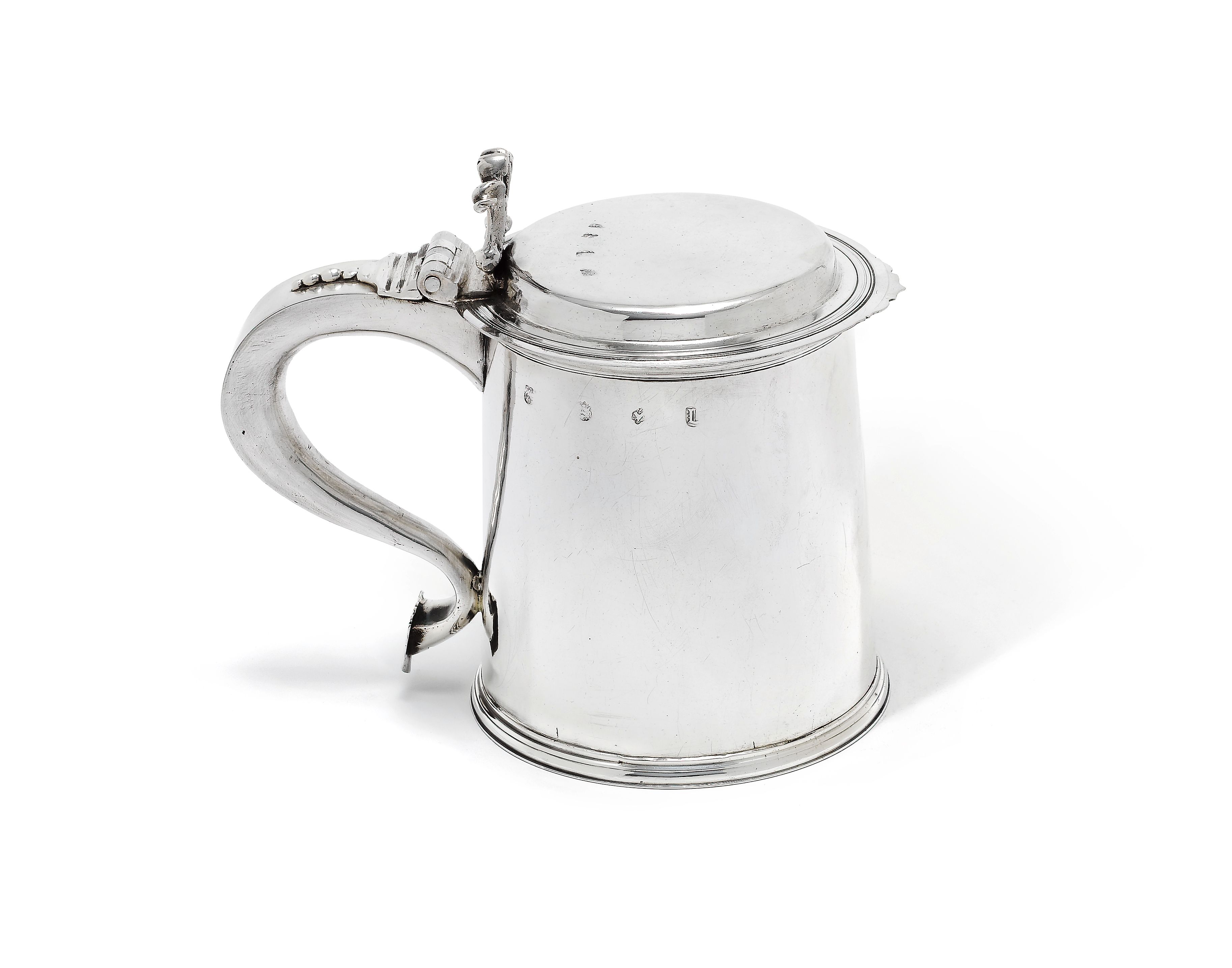 Bonhams : A Charles II silver tankard by Gilbert Shepherd, London 1668