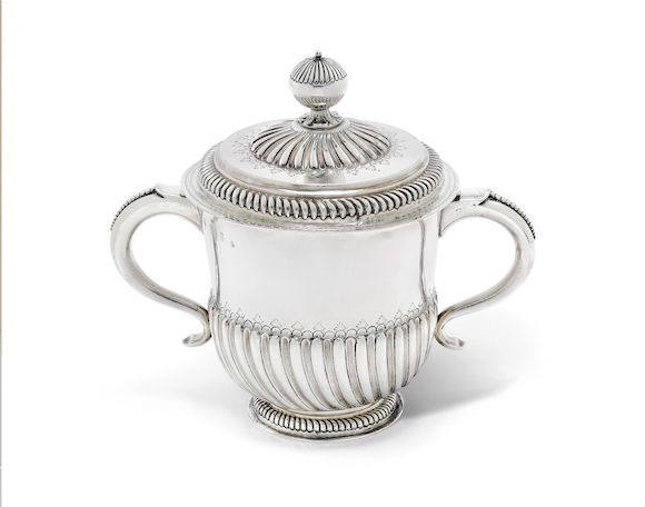 Bonhams : A William III Britannia standard silver two-handled cup and ...