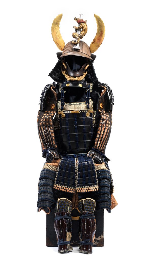 Bonhams : A composite mogami do tosei gusoku armour 19th century