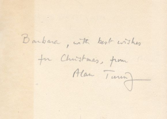 Bonhams : TURING (ALAN) GRIMBLE (ARTHUR) A Pattern of Islands ...
