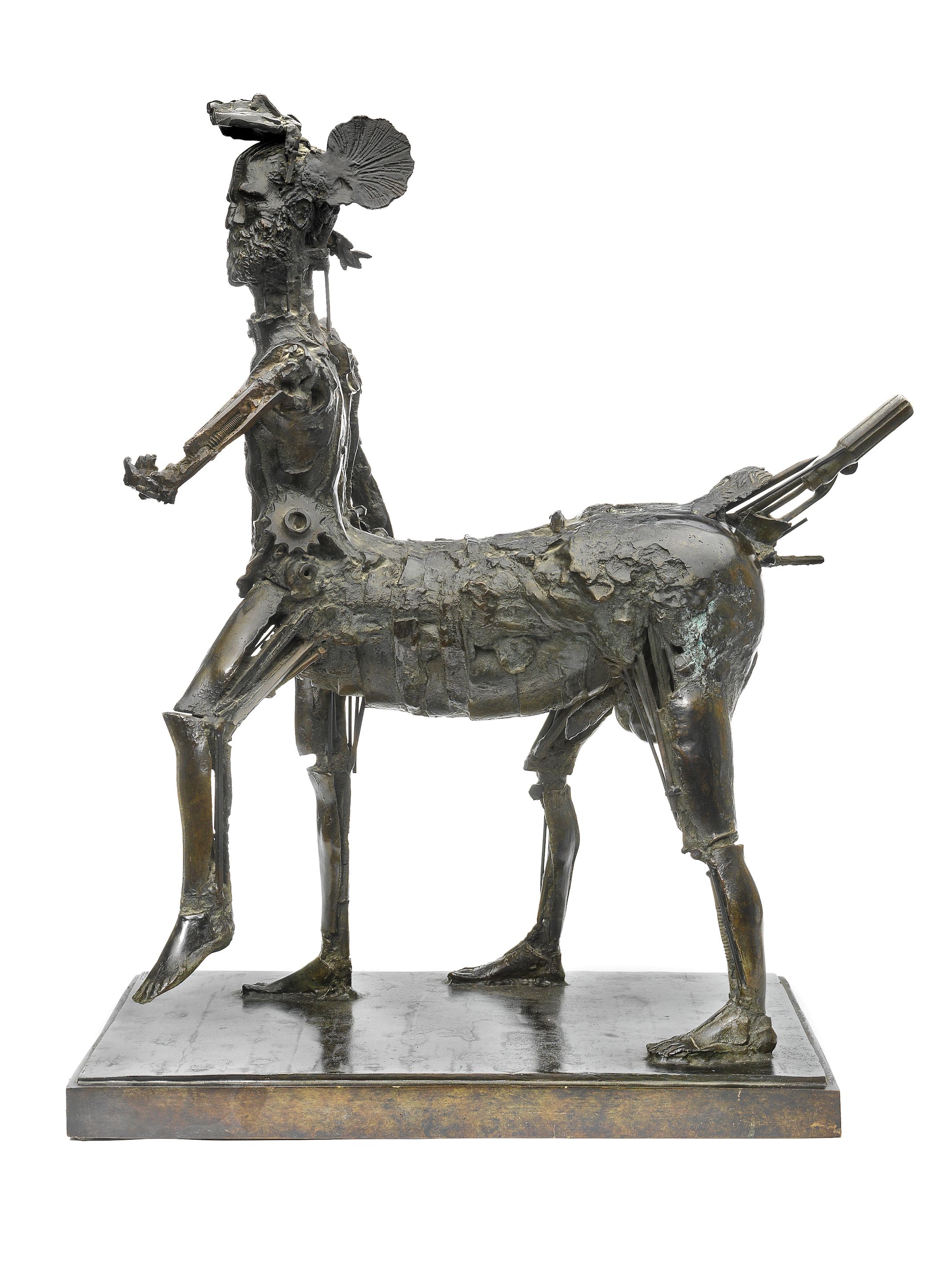 Bonhams : César (French, 1921-1998) Le Centaure (Hommage à Picasso) 1983