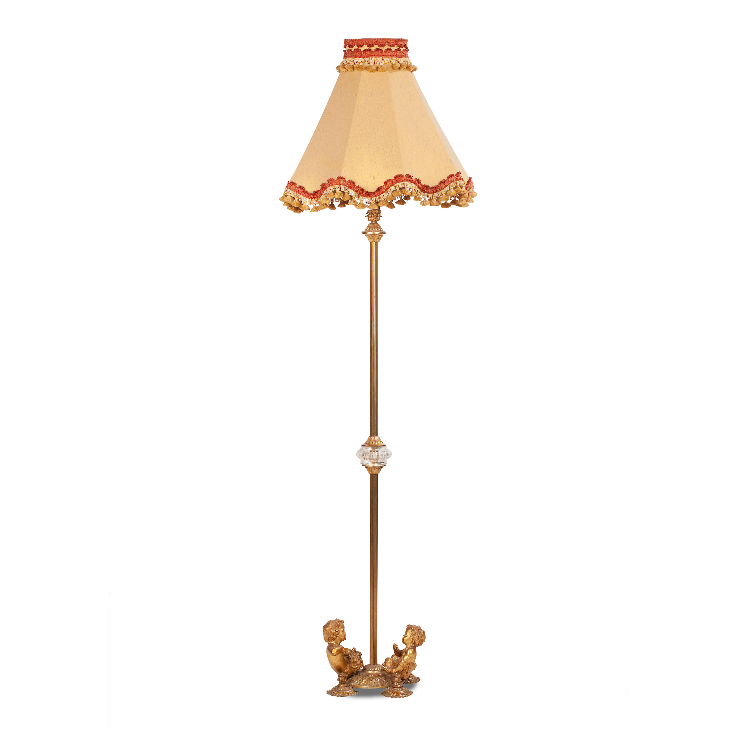 Bonhams An Early 20th Century Gilt Metal Standard Lamp