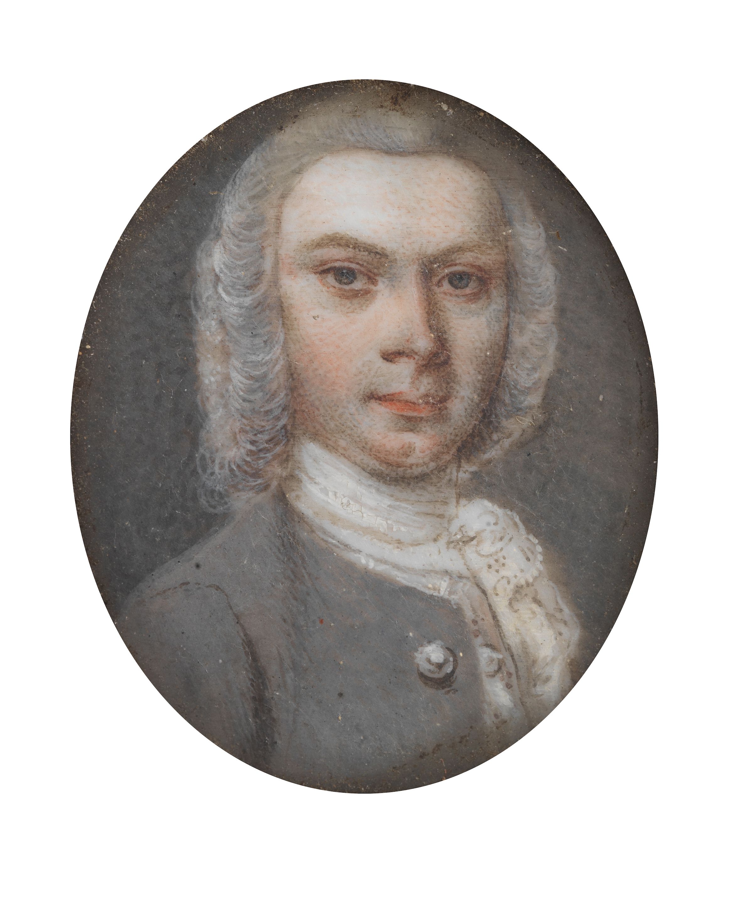 Bonhams : Manner of Andrew Benjamin Lens A gentleman, wearing grey coat ...