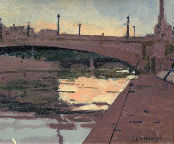 Bonhams : Ken Howard R.A. (British, born 1932) 'Ponte de la Tournelle ...