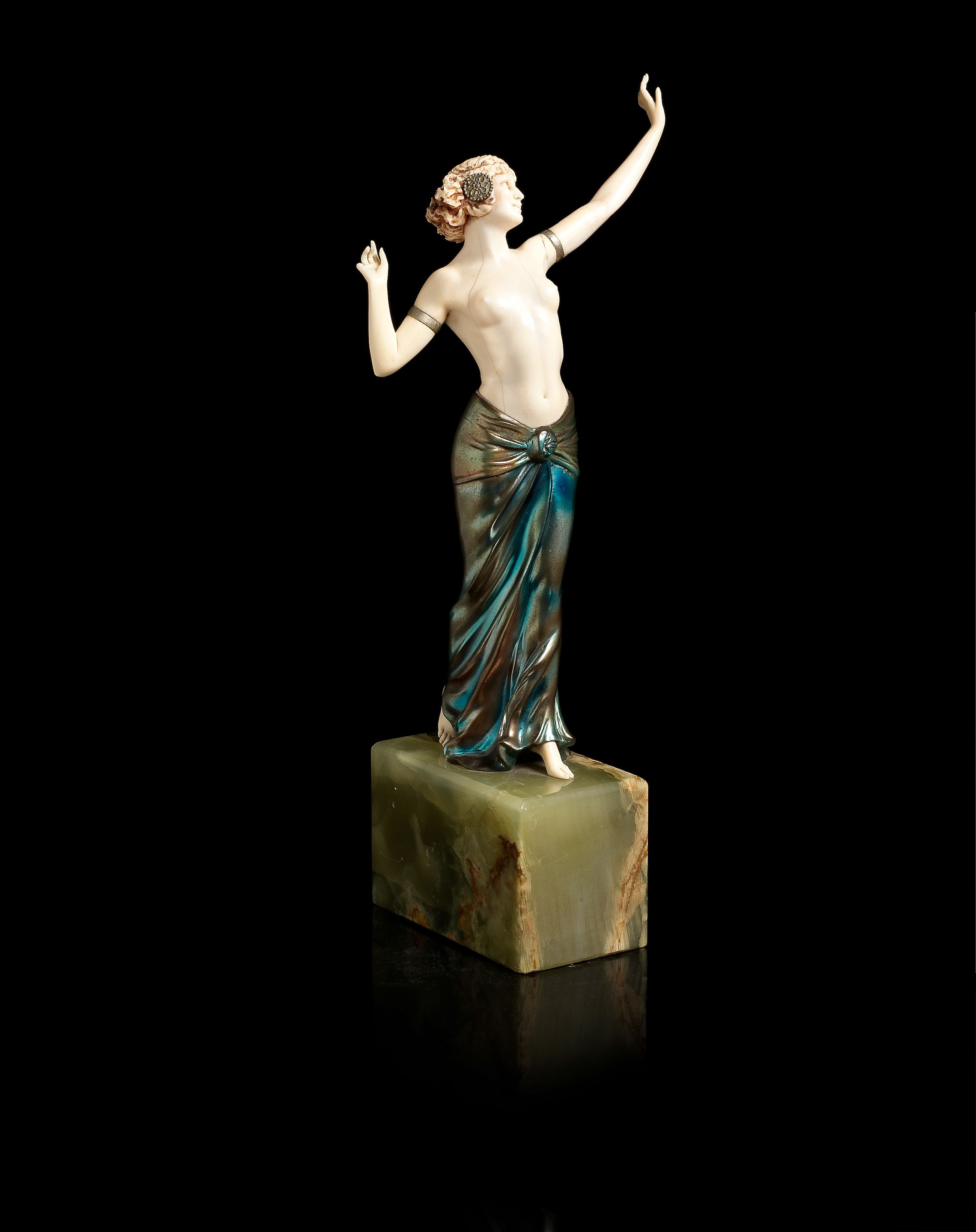 Bonhams : Ferdinand Preiss (German, 1892-1943) 'Salome Dancing' a Cold ...