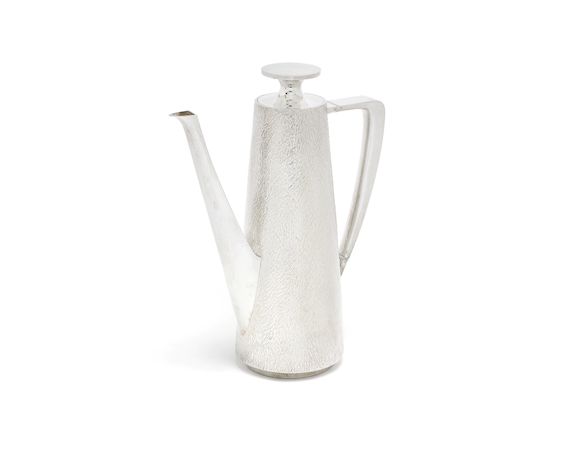 Bonhams : HECTOR MILLER A silver coffee pot maker's mark for Hector ...