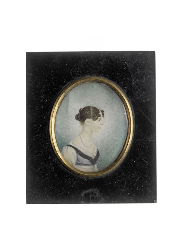 Bonhams : Late 19th / early 20th century A lady, her powdered wig ...