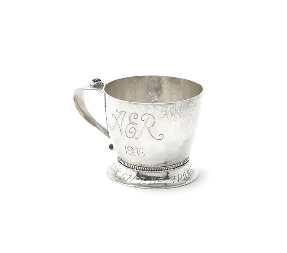 Bonhams : WILLIAM SNELLING HADAWAY: An Arts and Crafts silver cup maker ...