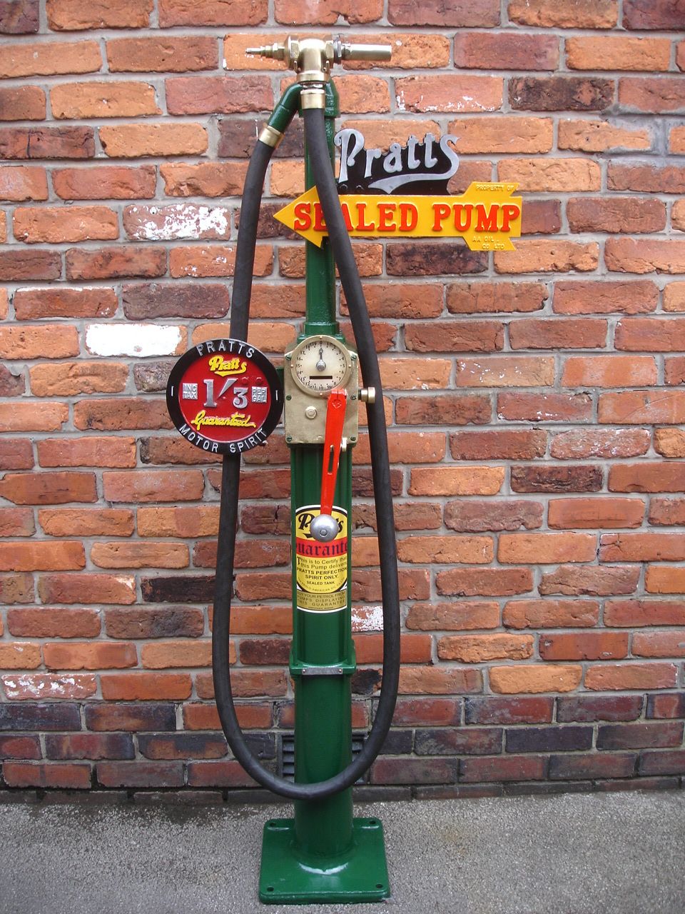 Bonhams Cars : An Avery-Hardoll model CH1 hand-cranked petrol pump,