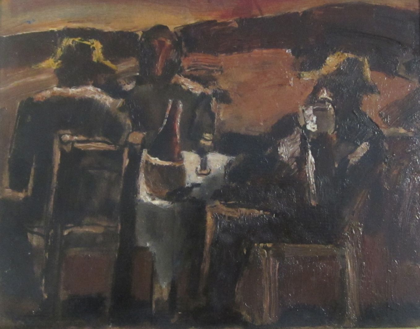 Bonhams : Josef Herman RA (British, 1911-2000) Evening Contemplation