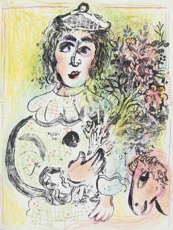 Bonhams : Marc Chagall (Russian/French, 1887-1985) Lithographs I-VI Six volumes, 1960-1986 ...
