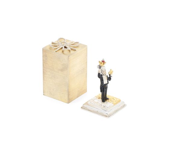 Bonhams : STUART DEVLIN: Three silver and silver-gilt Christmas carol ...