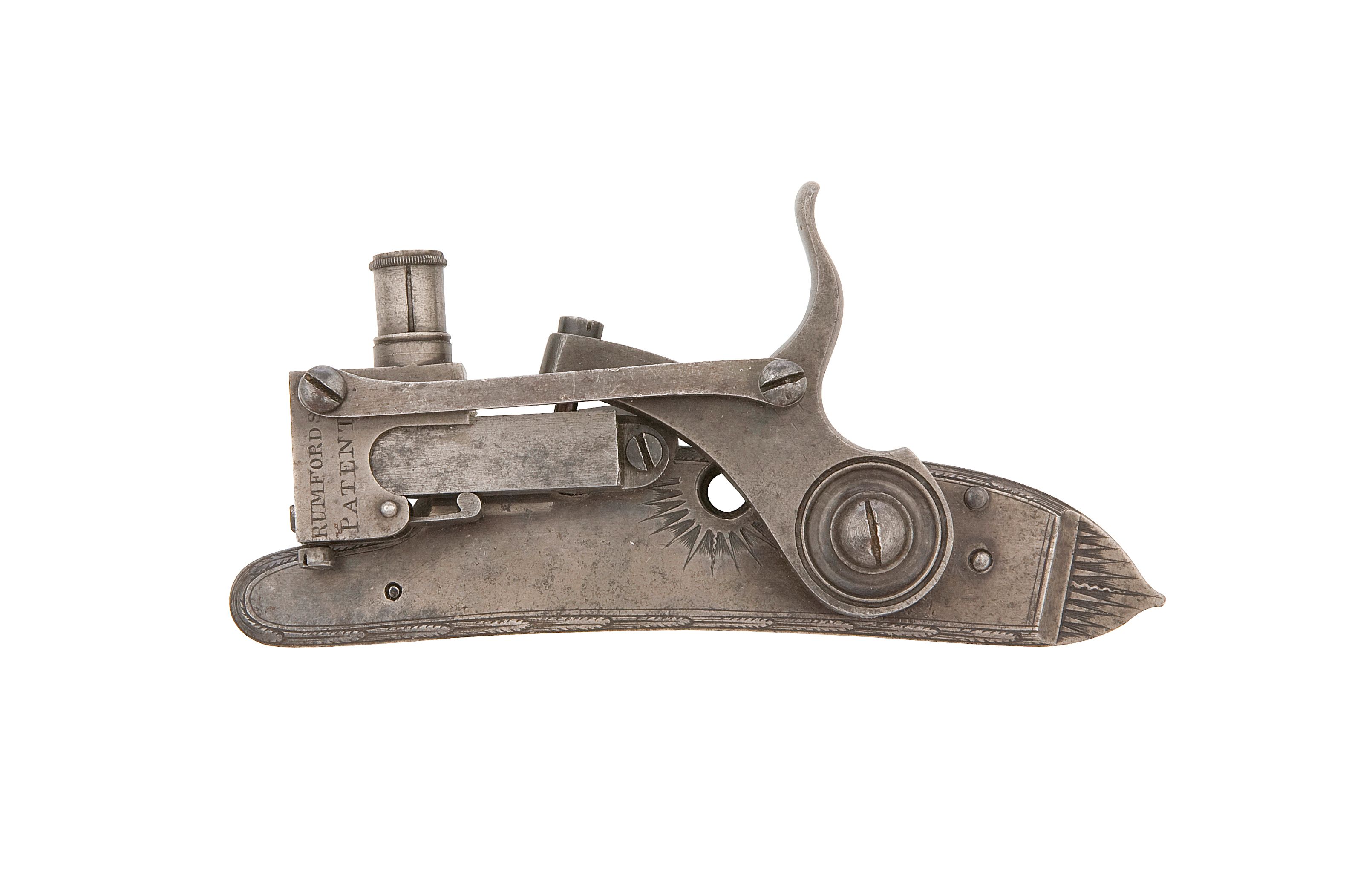 Bonhams : An Extremely Rare Rumford's Sliding Primer Mechanism For A ...