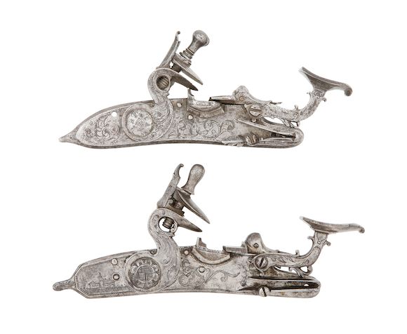 Bonhams : An Italian (Tusco-Emilian) Snaphaunce Mechanism For A Longarm