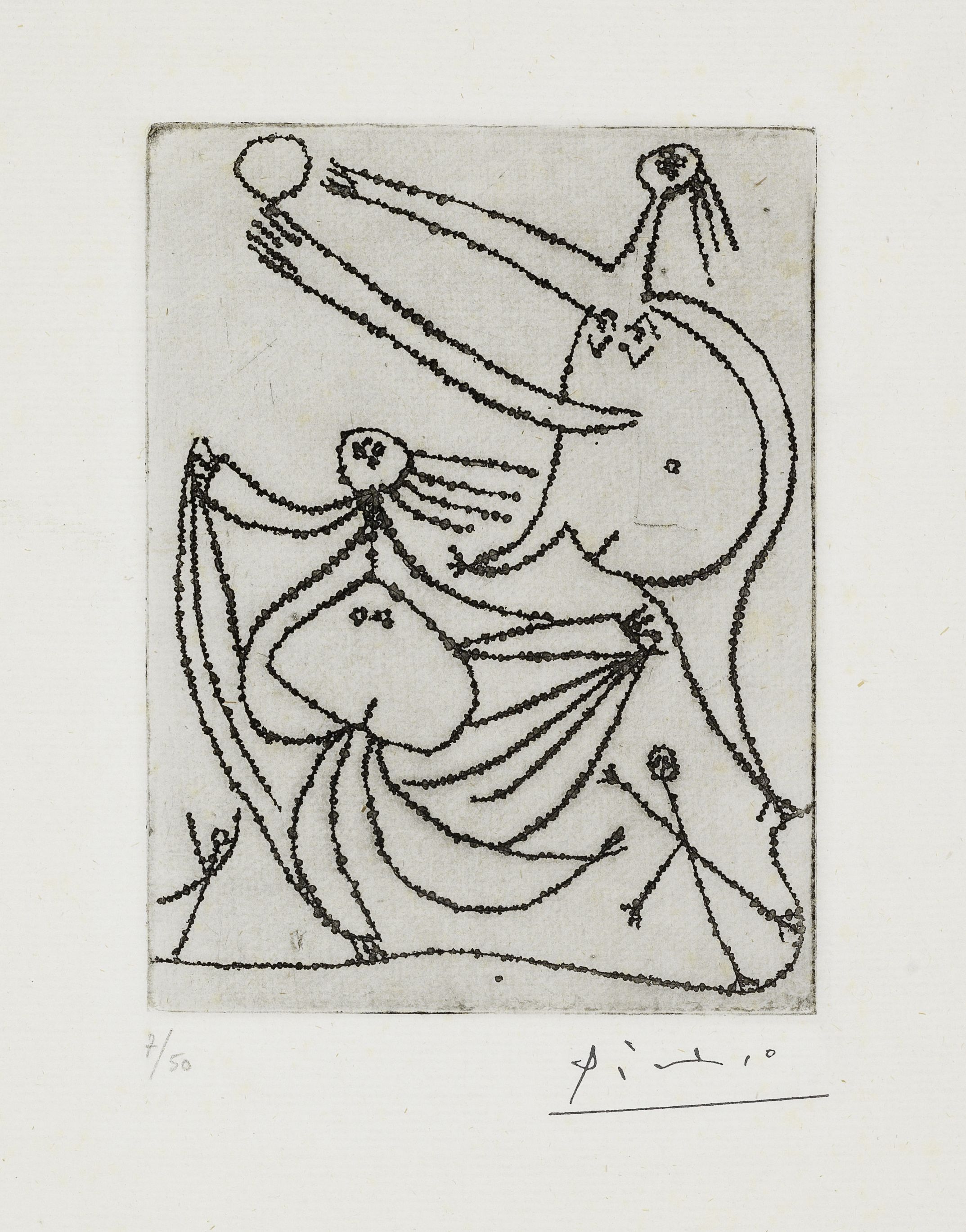 Bonhams : Pablo Picasso (Spanish, 1881-1973) Baigneuses Sur La Plage ...