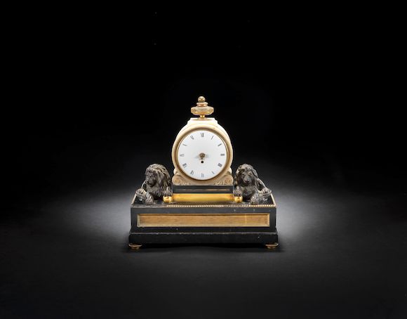 Bonhams : The first Vulliamy lion clock case. An historically ...