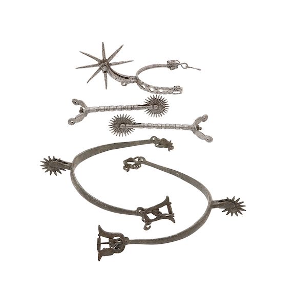 Bonhams : A Group Of South American Rowel Spurs