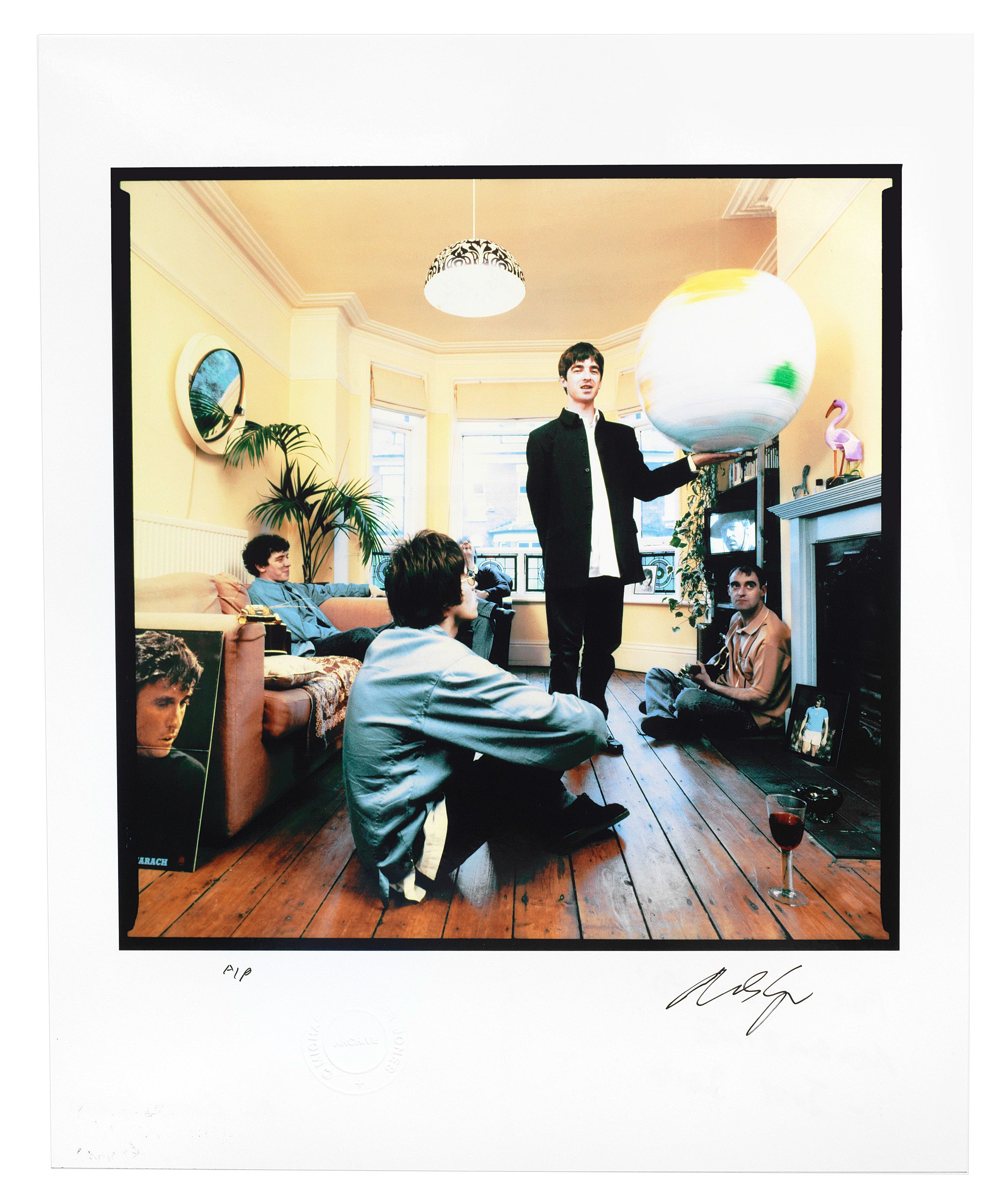 Bonhams : Oasis Three album cover outtake photographs by Michael ...