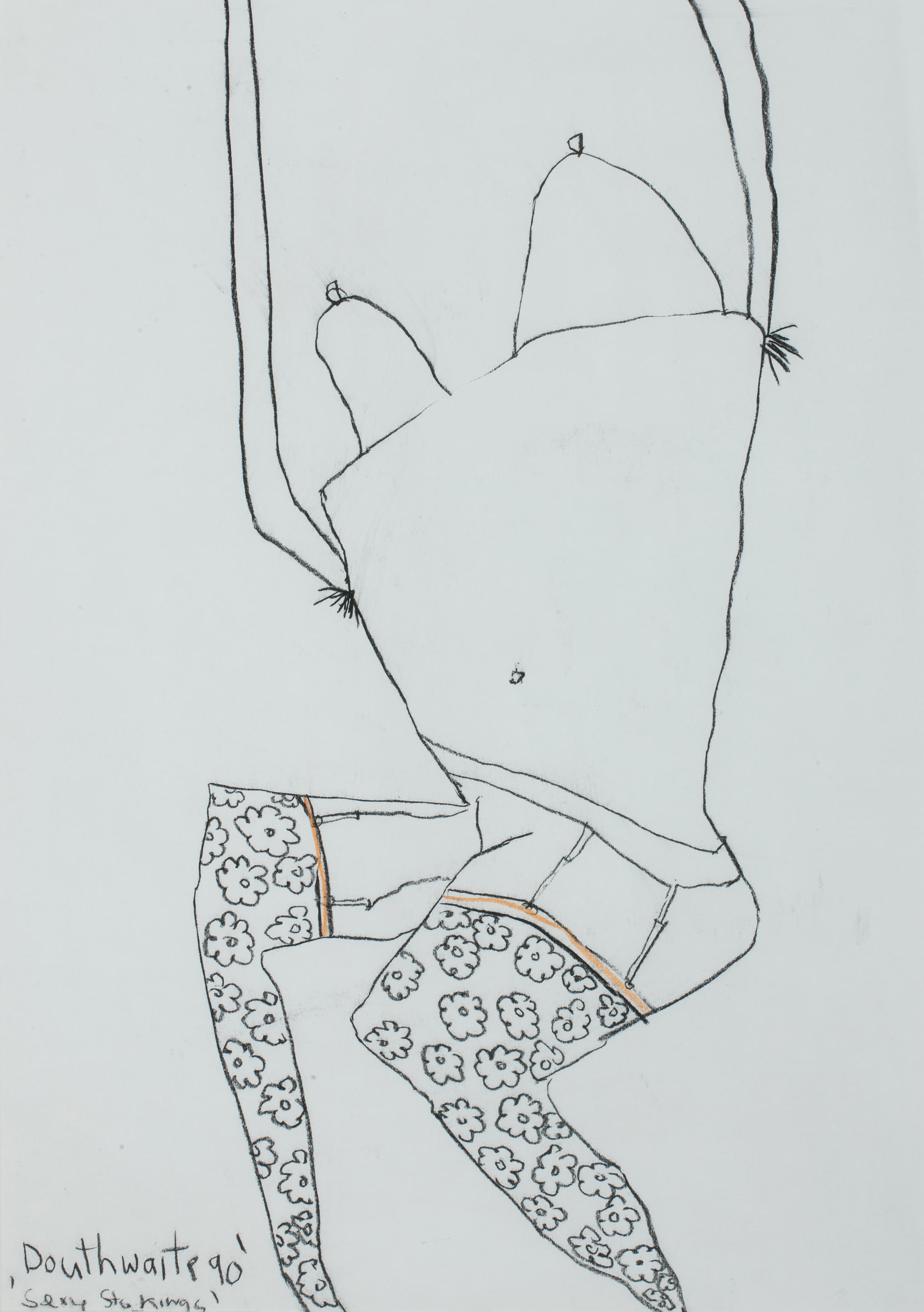 Bonhams Patricia Douthwaite British 1934 2002 Sexy Stockings