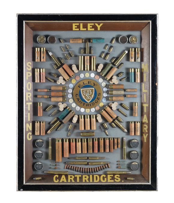 Bonhams : A fine Eley cartridge-display board