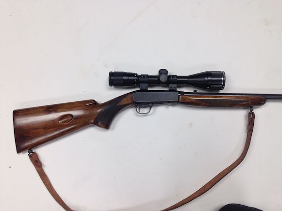 Bonhams : A .22(L.R.) semi-automatic rifle by F.N., no. 56179