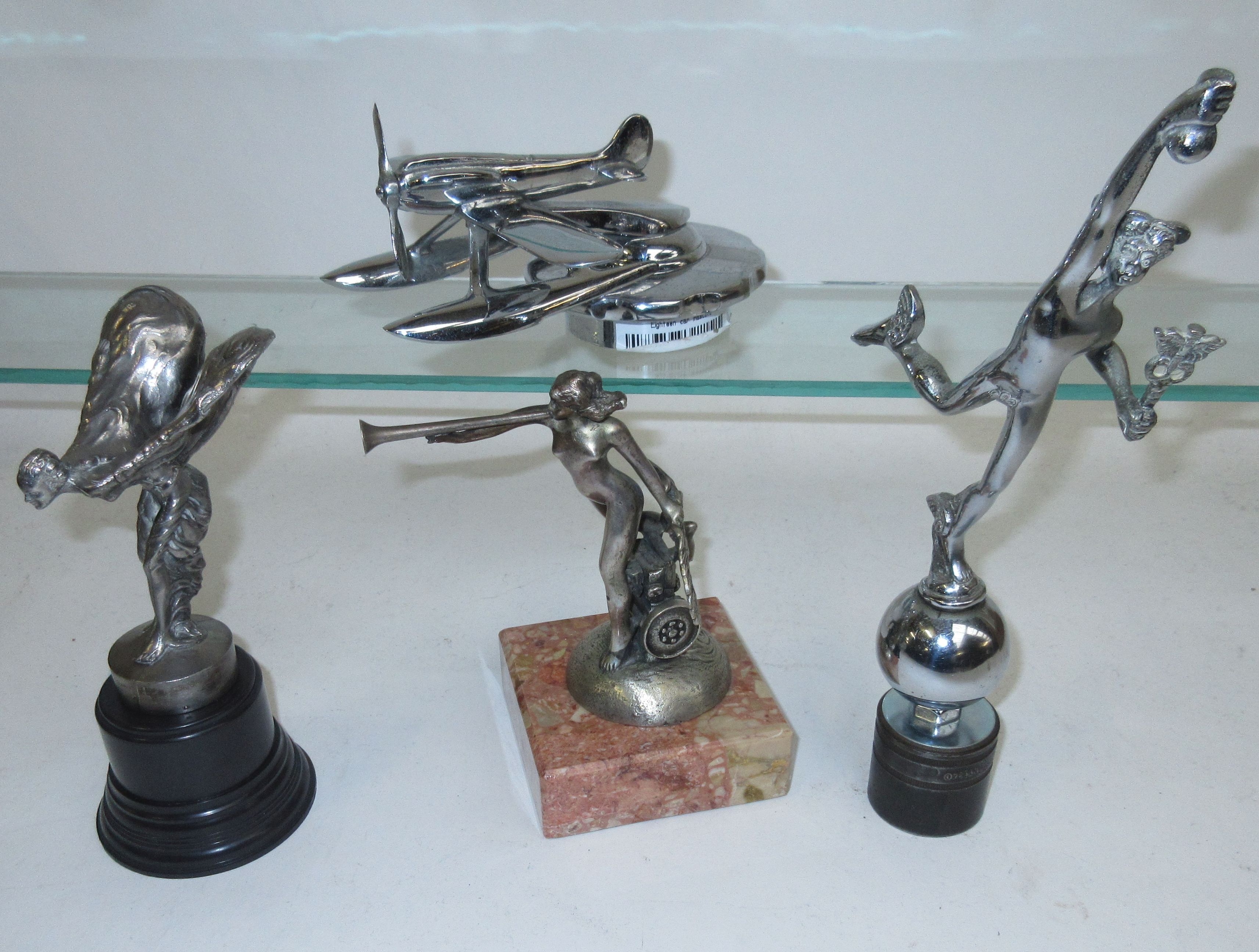 Bonhams Cars : Four car mascots, ((4))