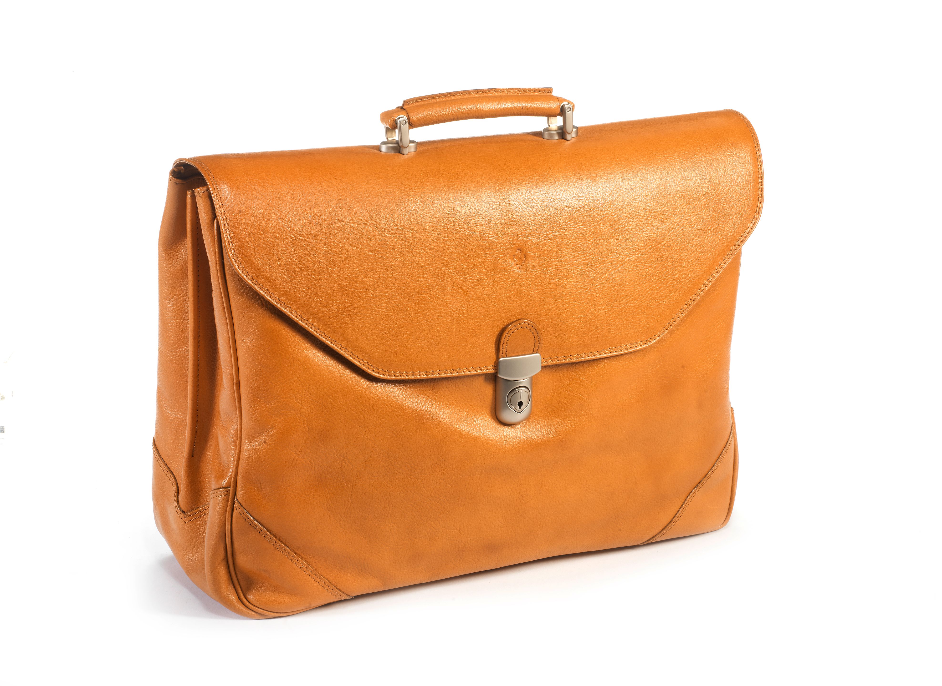 Bonhams Cars : A Ferrari leather briefcase, by Schedoni, Italian, 1990s ...