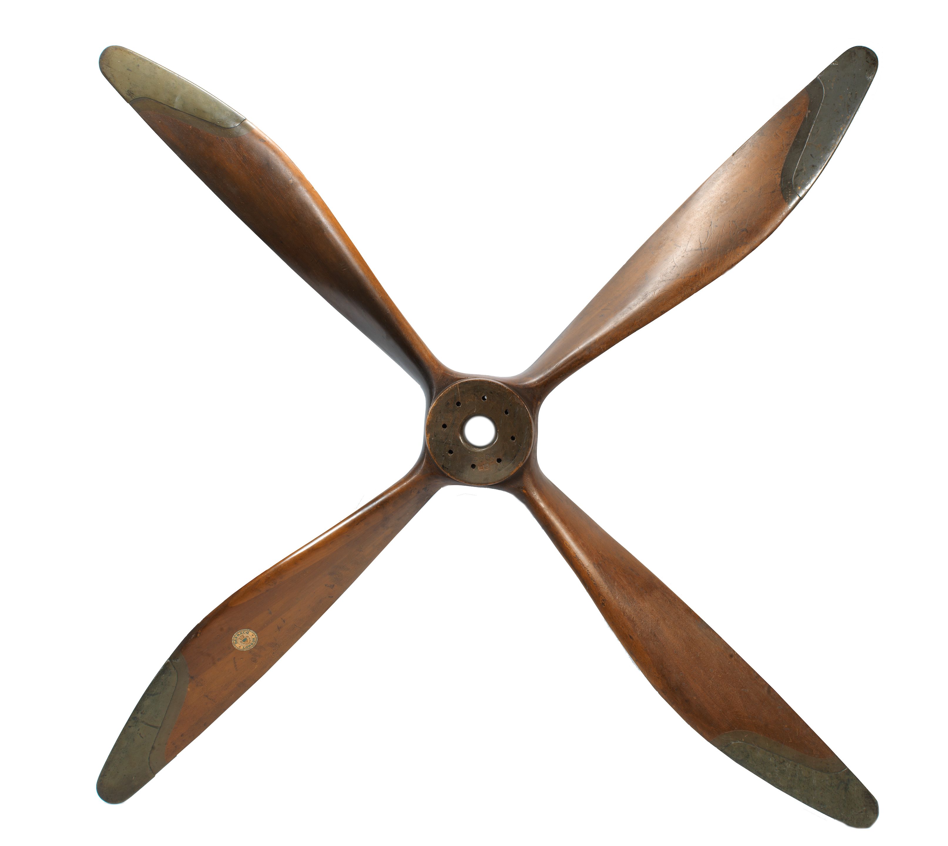 Bonhams Cars : A four bladed wooden propeller from a Darracq-built F.E ...
