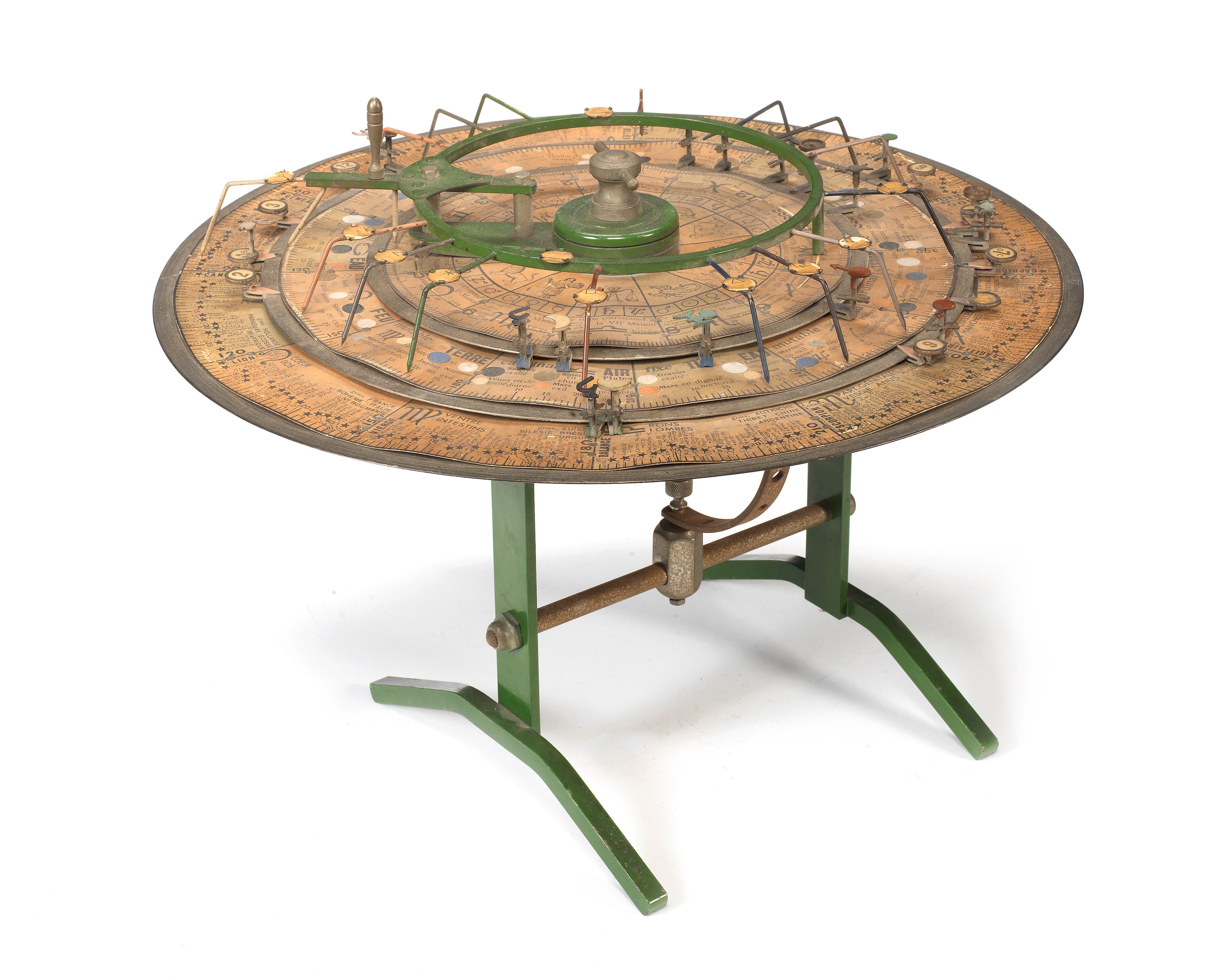 Bonhams : An unusual mechanical horoscope predictor, French, early 20th ...