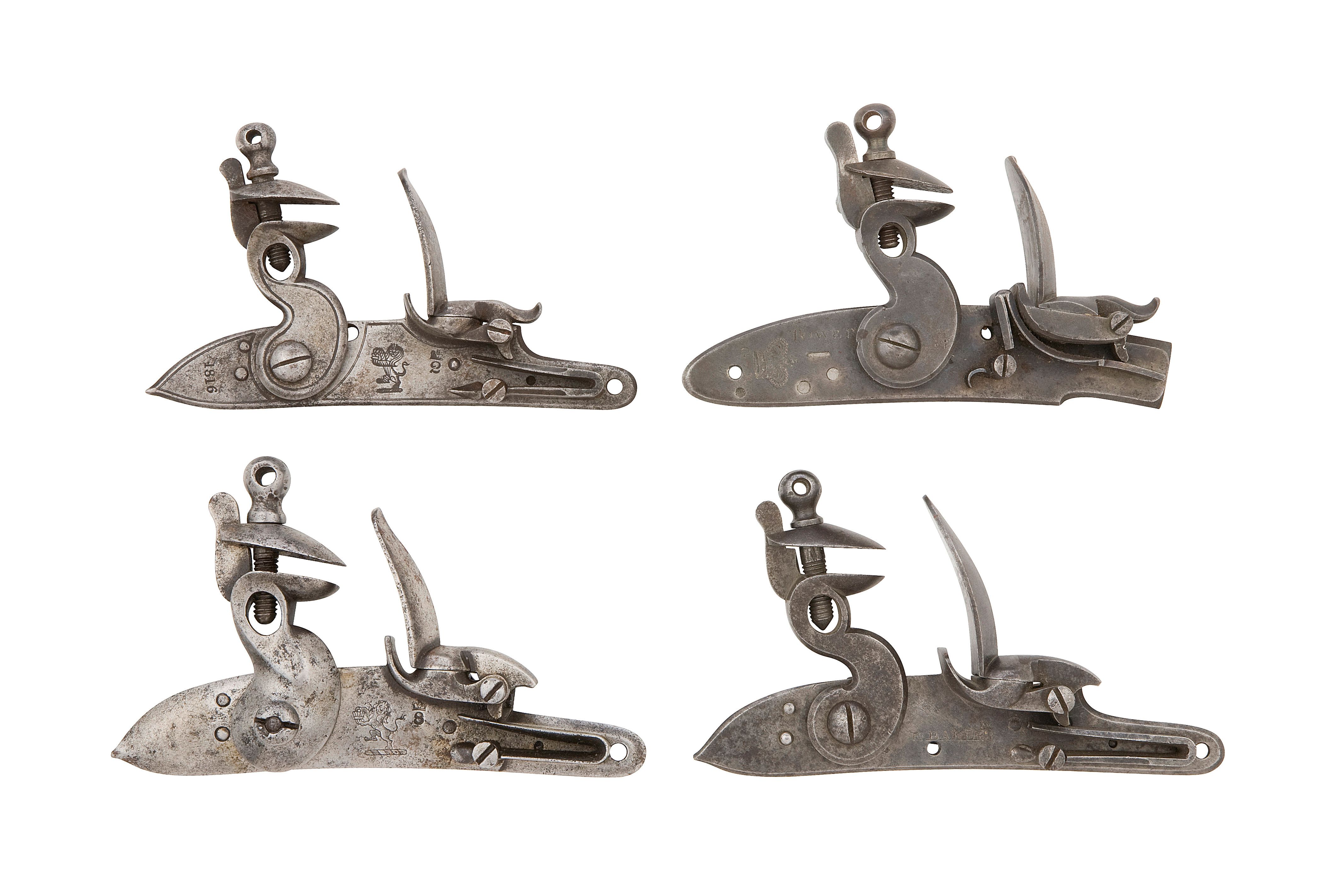 Bonhams : A Rare Back-Action Flintlock Mechanism For A First Model ...