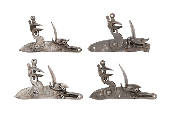 Bonhams : A Rare Back-Action Flintlock Mechanism For A First Model ...
