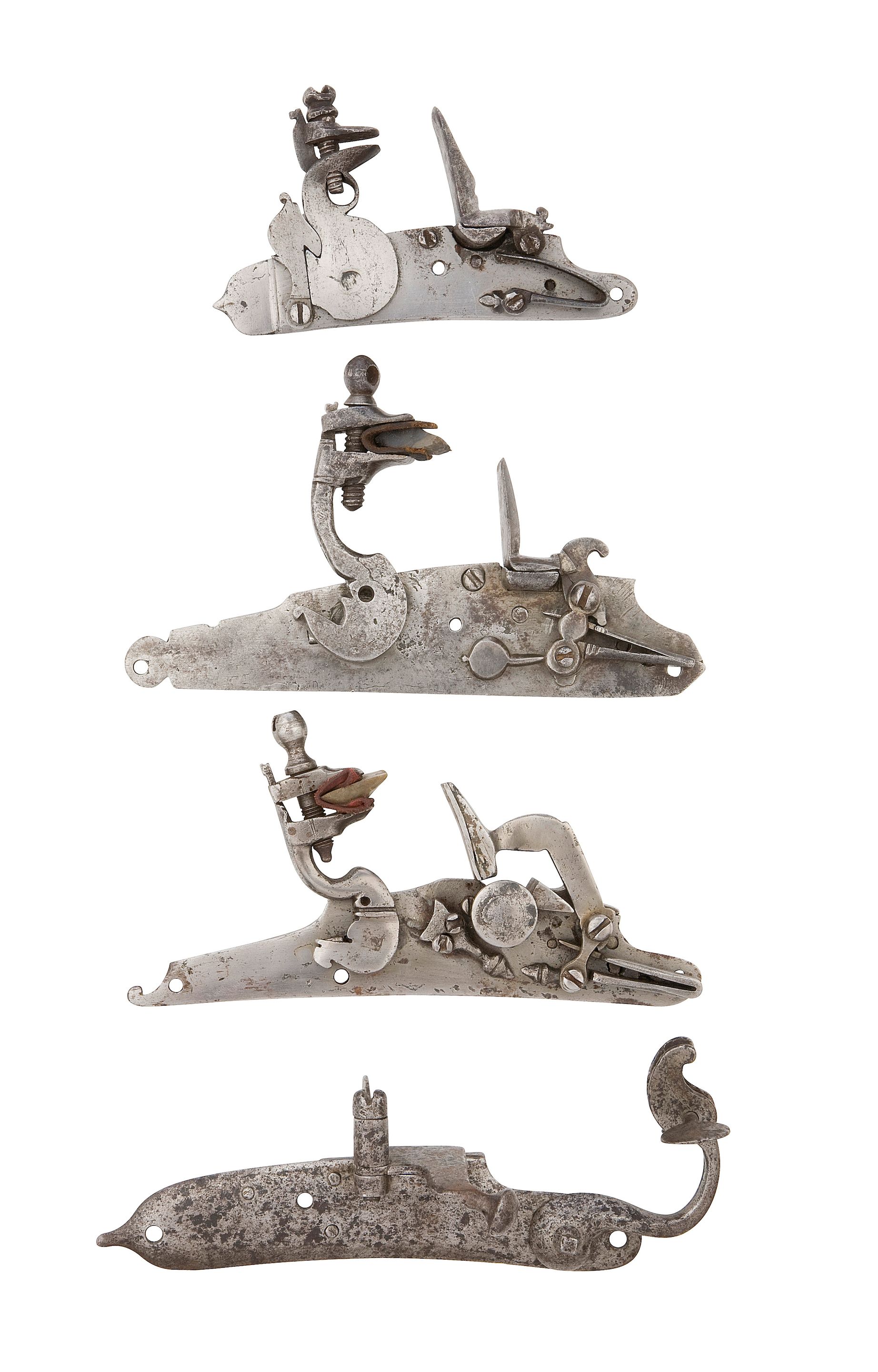 Bonhams : An English Snaphaunce Mechanism For A Longarm