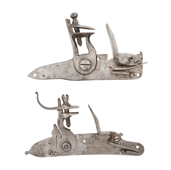Bonhams : A Dutch Flintlock Mechanism For A Musket, And A Continental ...