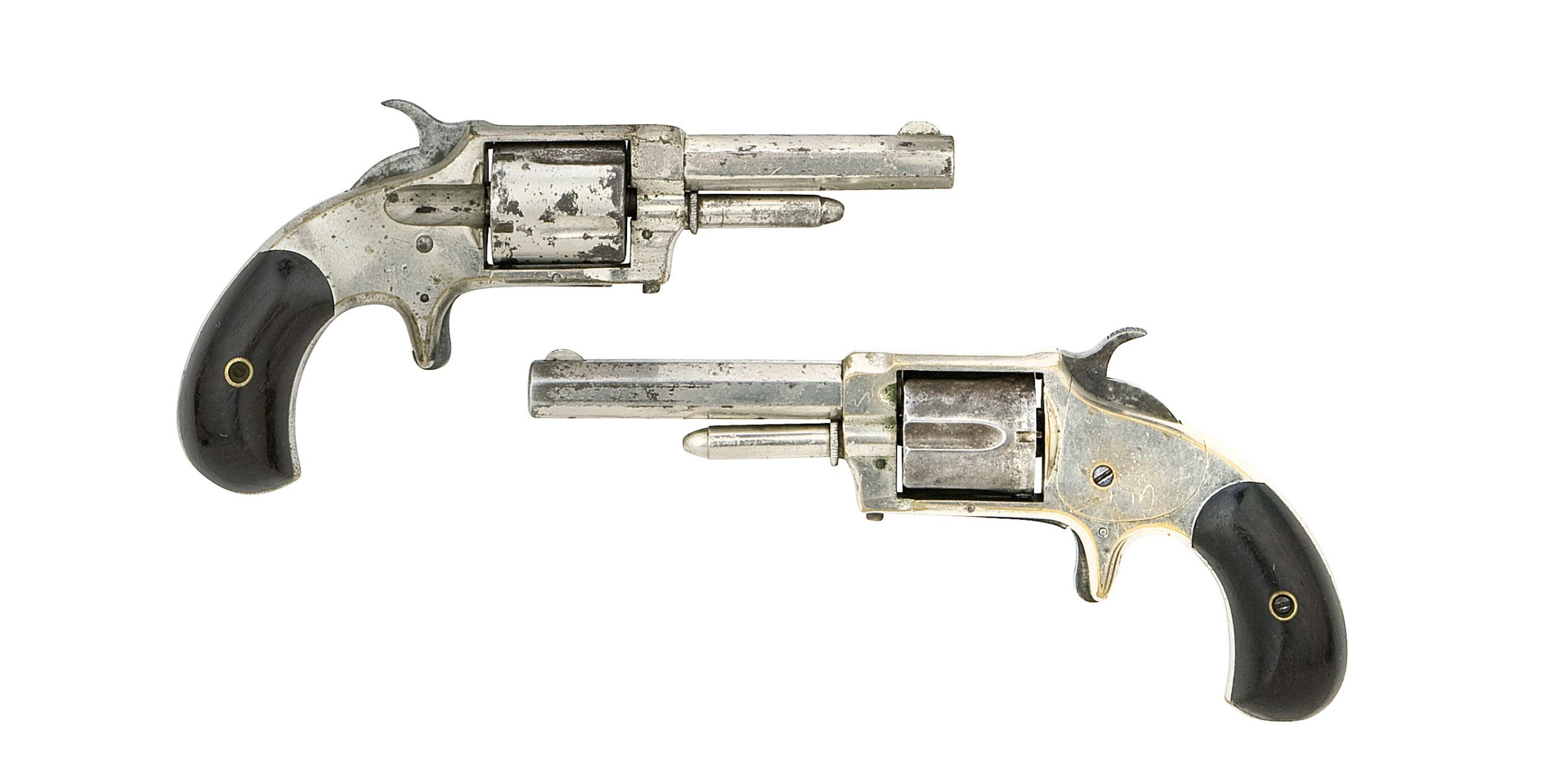 Bonhams : Two .30 Whitneyville Model No. 1 Five-Shot Rim-Fire Pocket ...