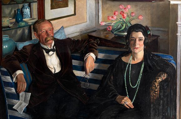 Bonhams : Alfred Neville Lewis (South African, 1895-1972) Sir Daniel ...