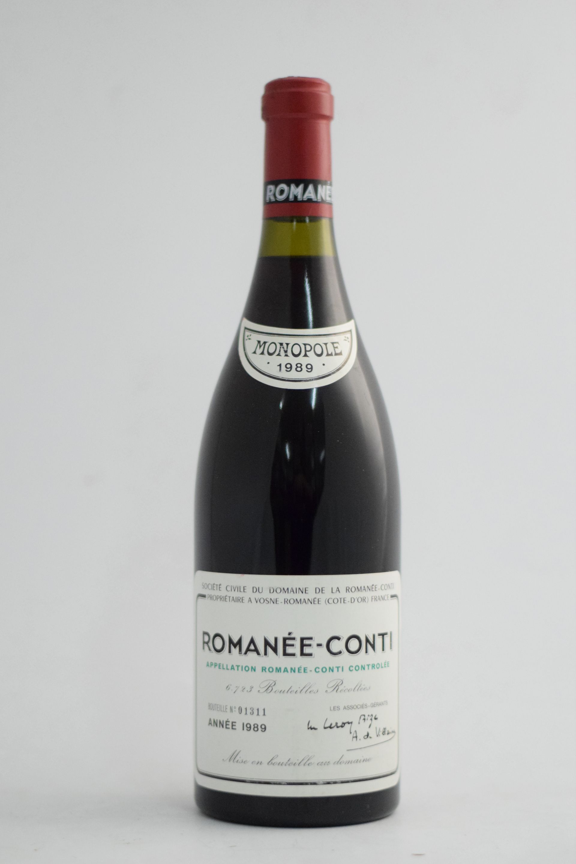 Bonhams : Romanée-Conti 1989, Domaine de la Romanée-Conti (1)