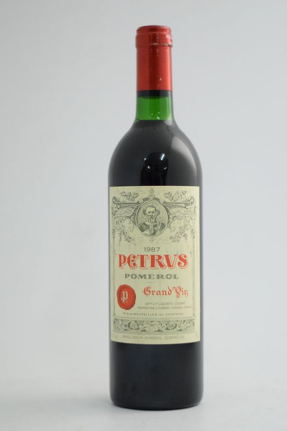 Bonhams : Pétrus 1987, Pomerol (1)