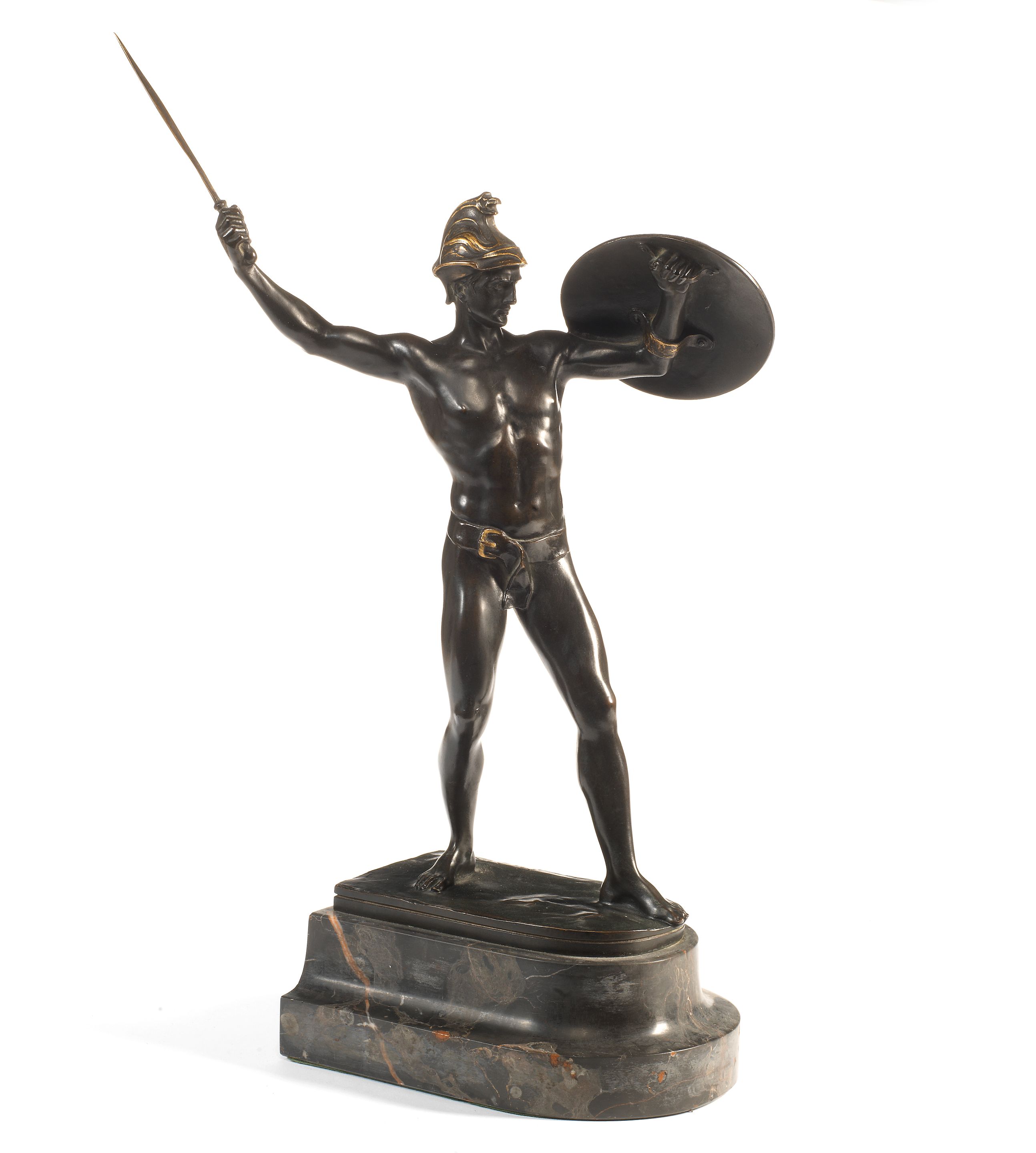 Bonhams : Georges Morin (German, 1874-1950)A bronze figure of a nude ...