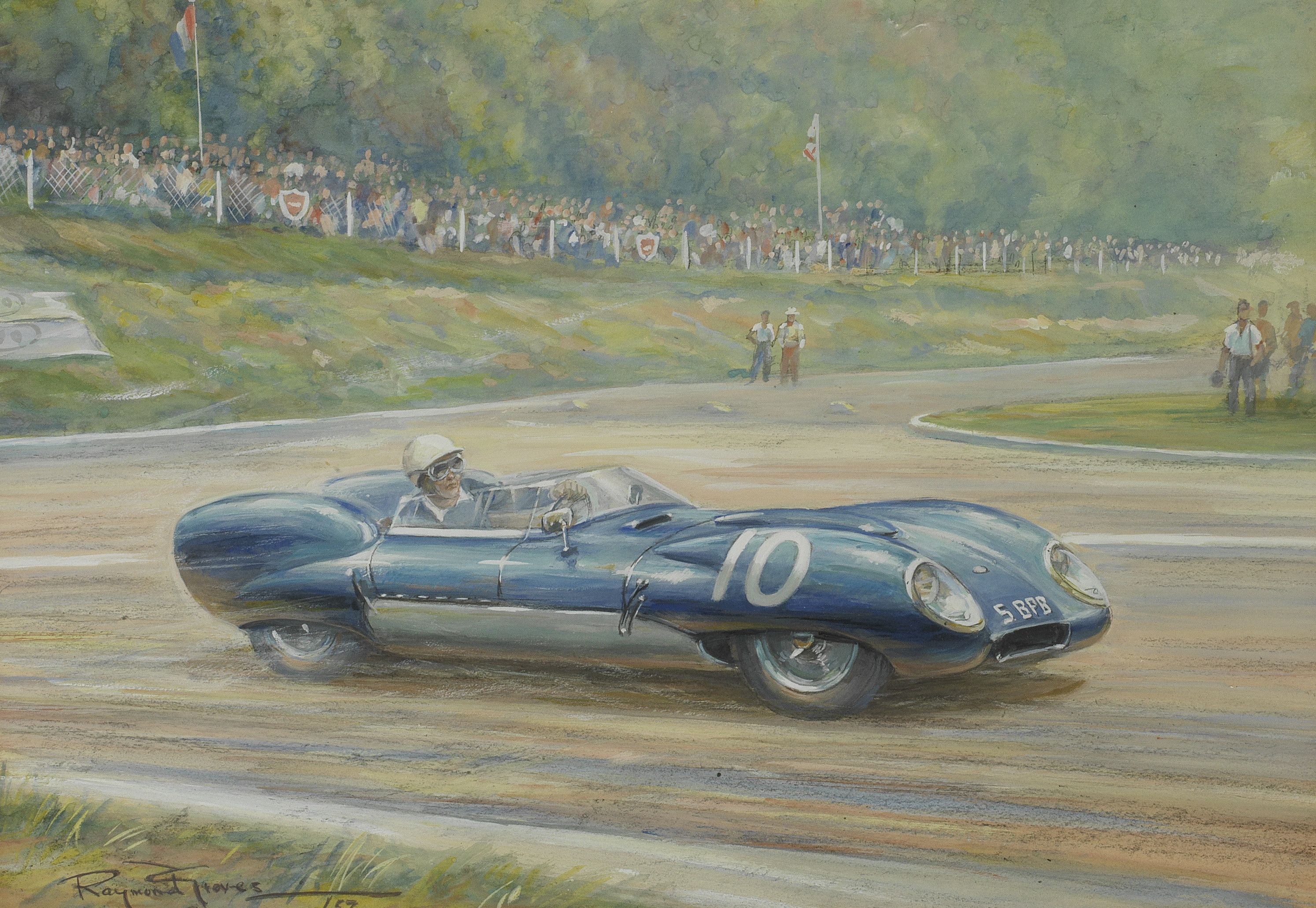 Bonhams Cars : Raymond Groves (Britannique, 1913-1958), deux études de ...