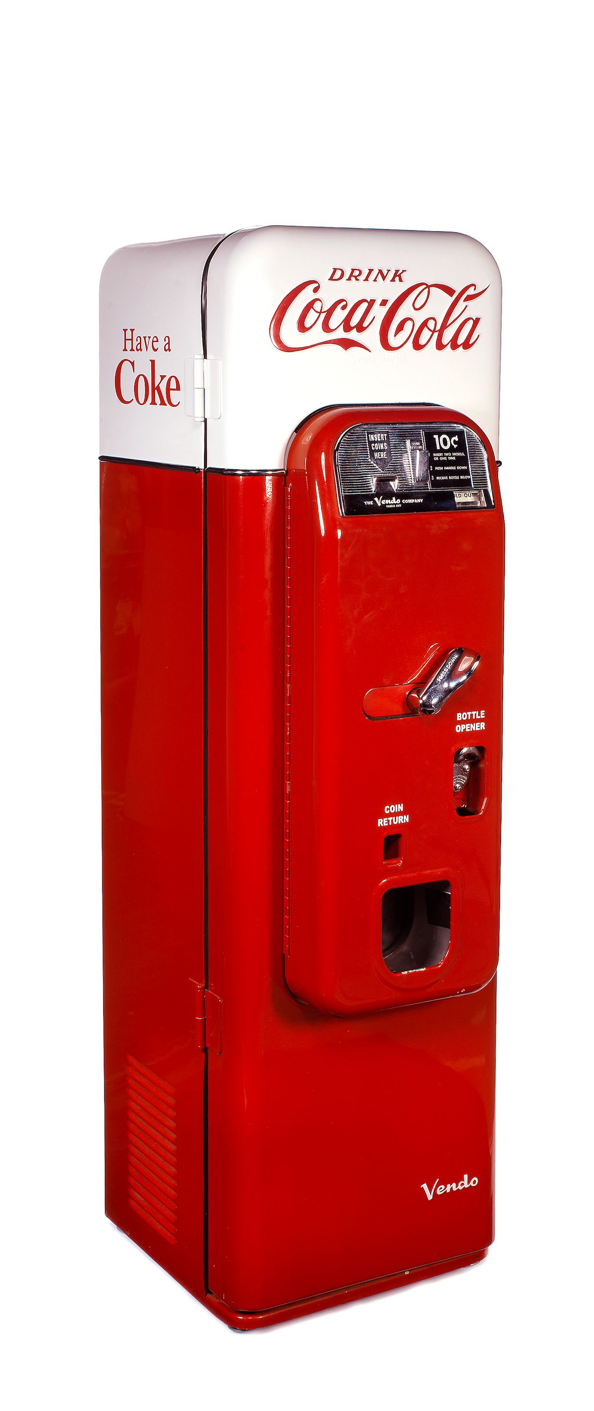 Bonhams : A coin operated automated 'Vendo' Coca Cola vending machine ...