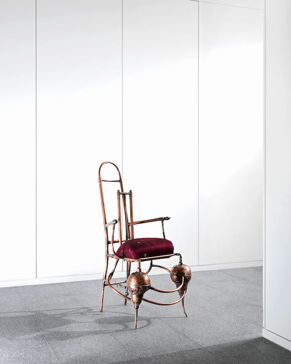 Bonhams : Tom Dixon Plomber Chair, circa 1987 welded salvaged copper ...