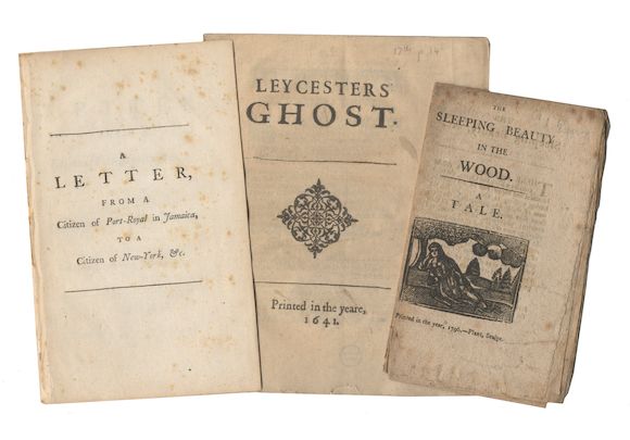 Bonhams : PAMPHLETS The Most Delectable History of Reynard the Fox ...