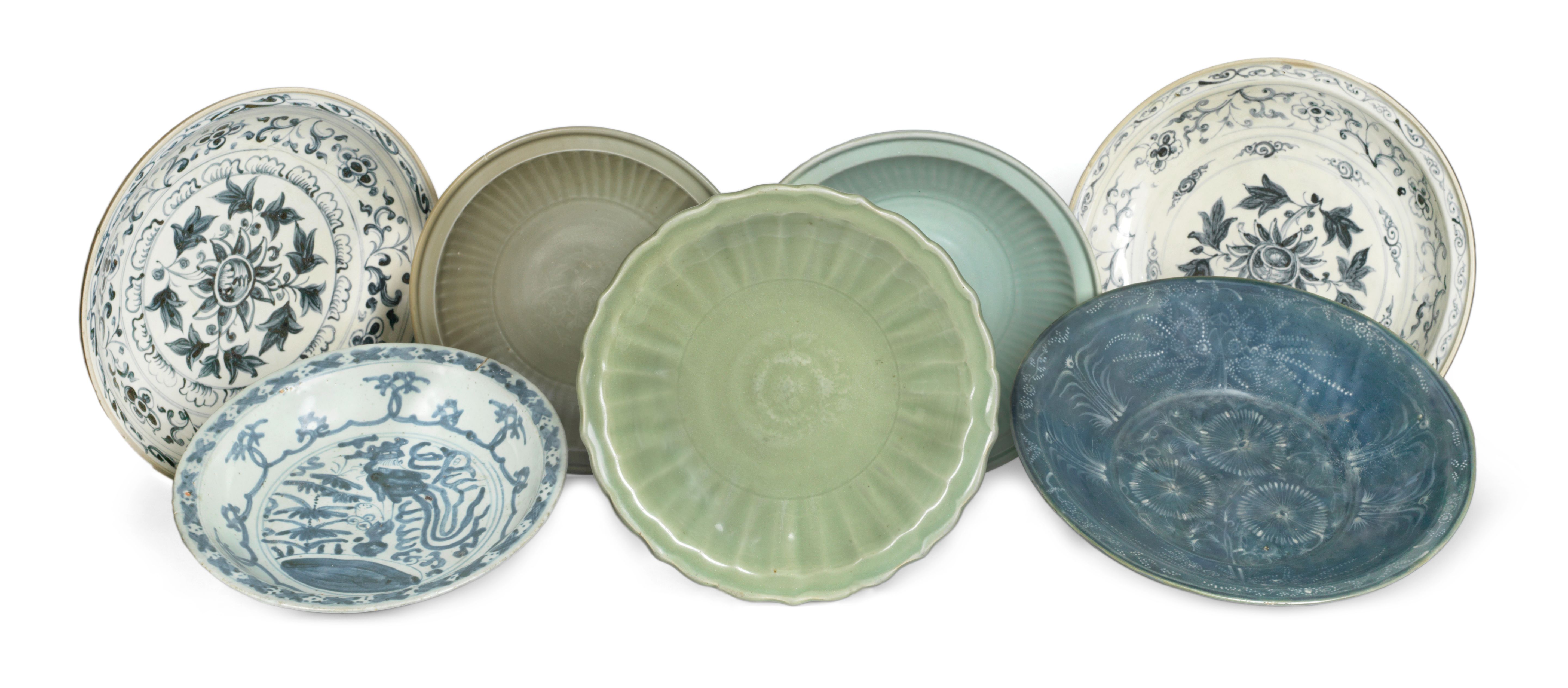 Bonhams : A group of Chinese and South-East Asian ceramic dishes 15th ...