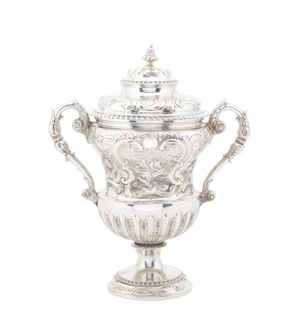 Bonhams : A George III Irish silver two-handled cup and cover by Edward ...