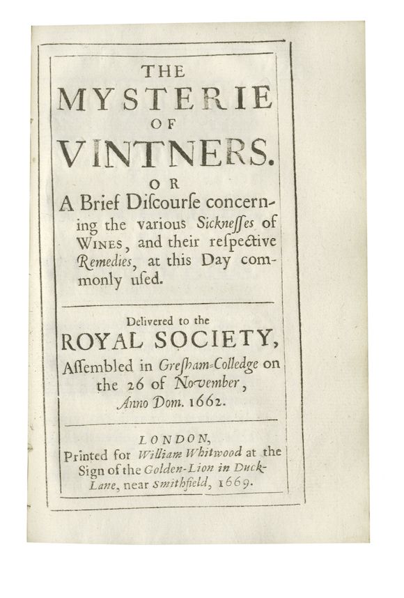 Bonhams : CHARLETON (WALTER) Two Discourses. I. Concerning the ...