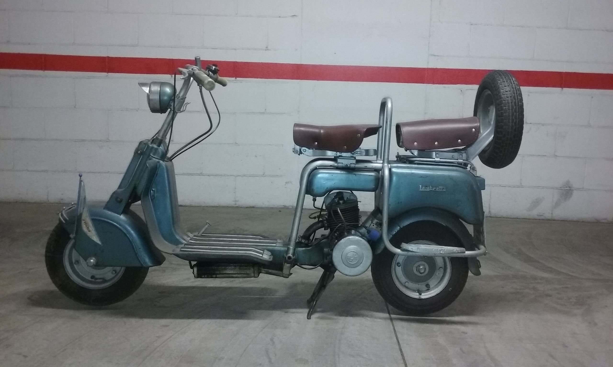 Bonhams Cars : Lambretta 125 cm3 Type B Scooter 1949 Frame no. 33257 ...