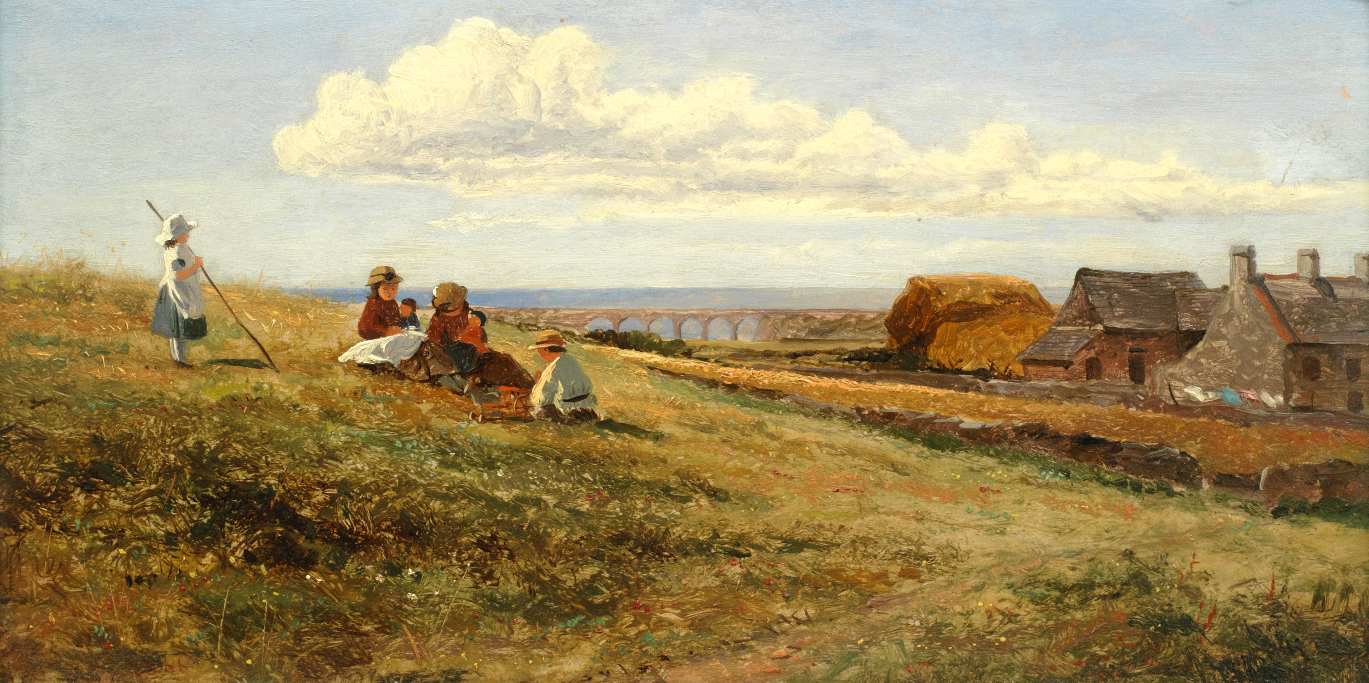 Bonhams : Benjamin Williams Leader, RA (British, 1831-1923) 'At ...