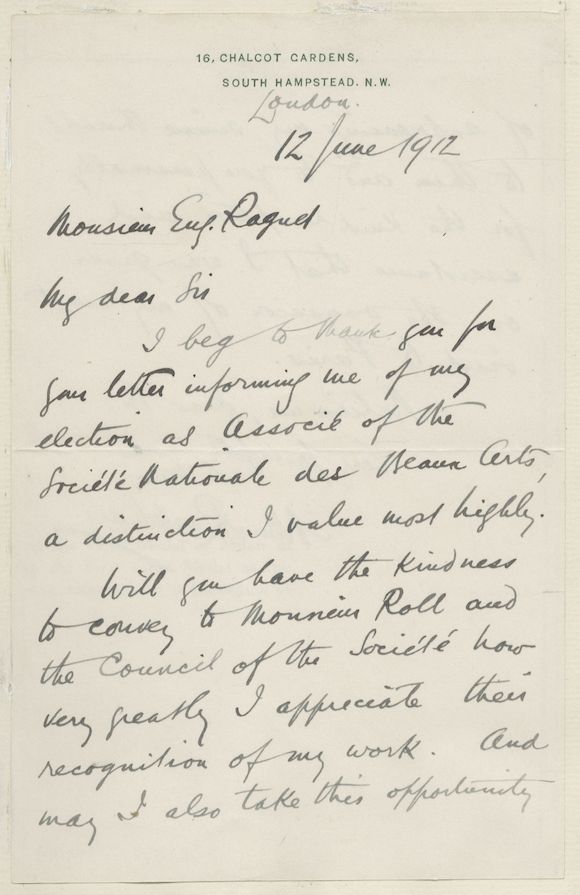 Bonhams : RACKHAM (ARTHUR) BARRIE (J.M.) Peter Pan in Kensington ...