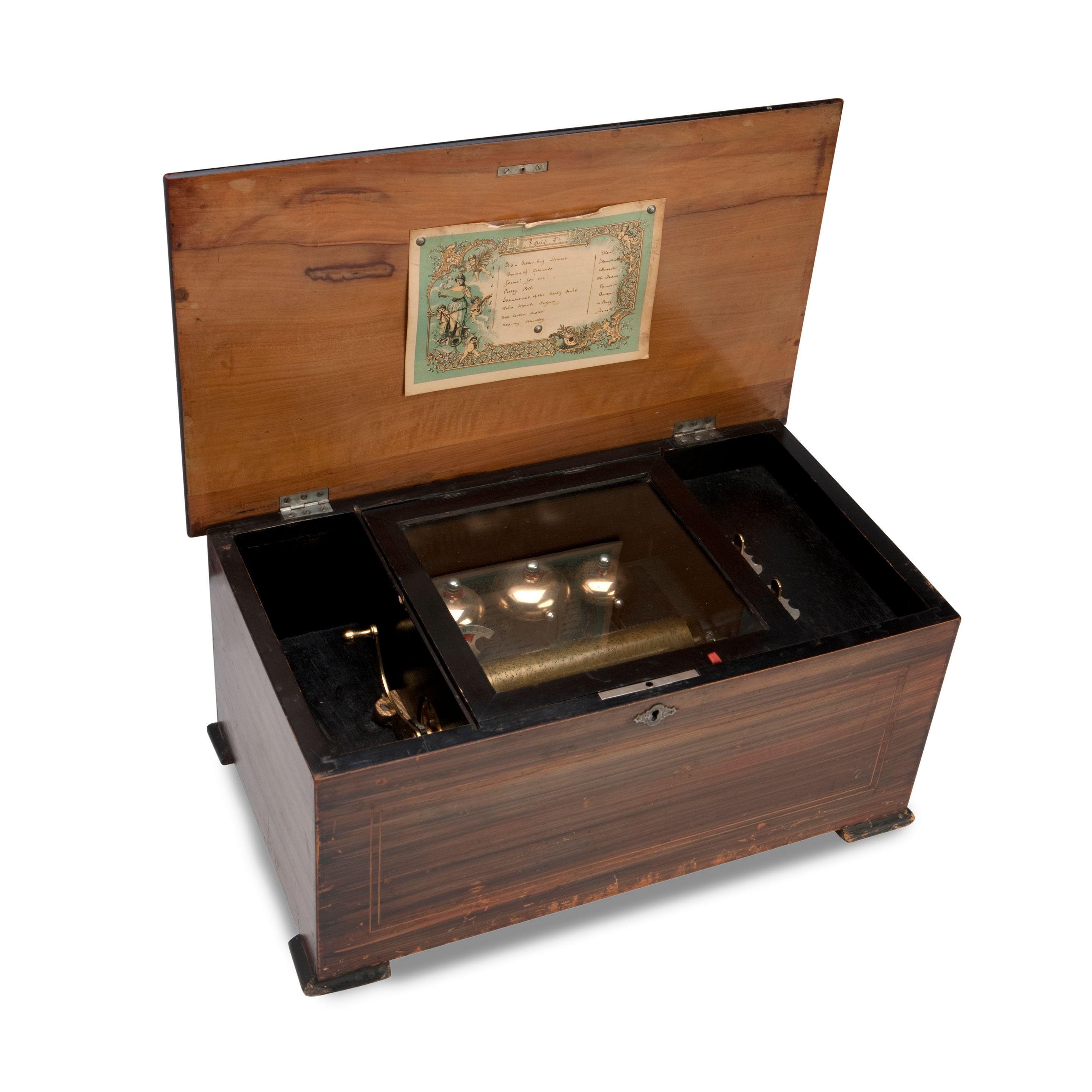 Bonhams : A late-19th century Swiss music box